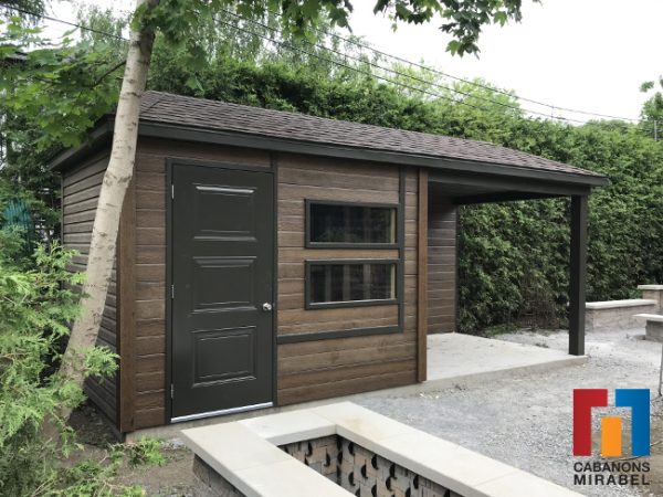 Cabanon 4 versants + rallonge | Cabanons Mirabel