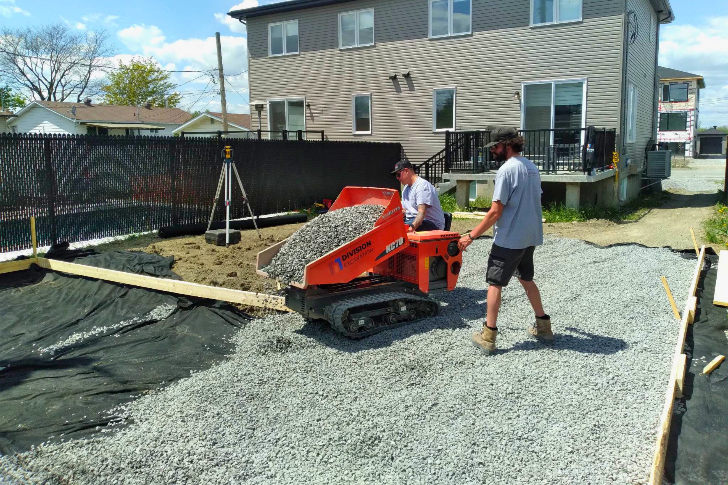 Excavation and land preparation services | Cabanons Mirabel